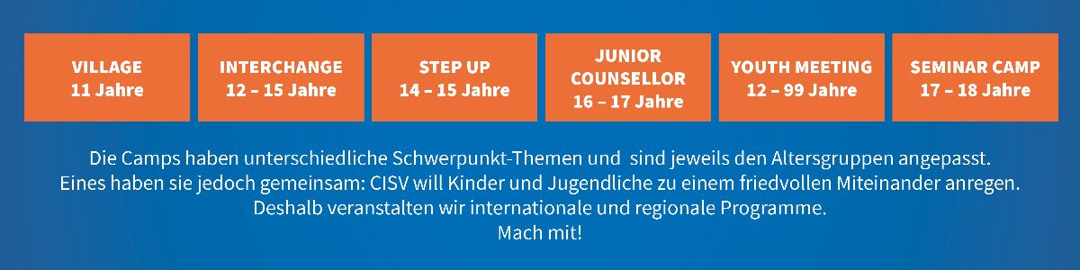 Programme - CISV Austria - Offizielle Webseiten